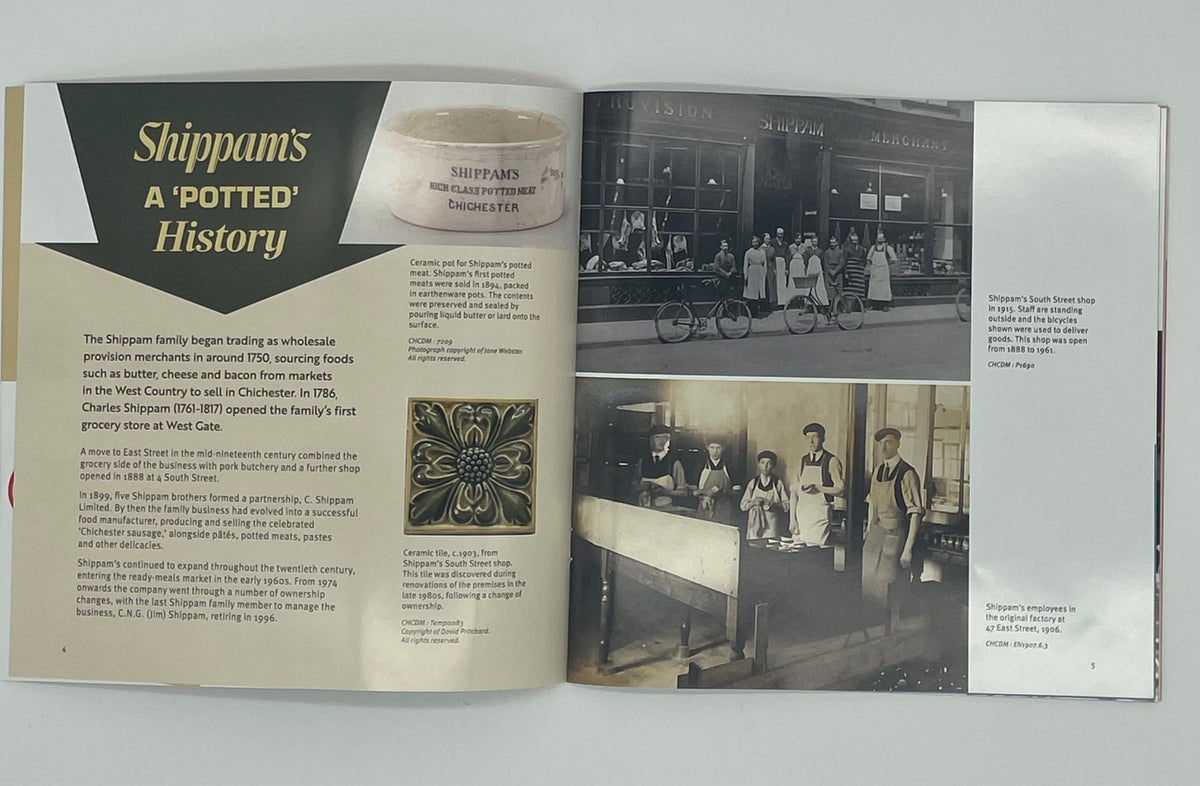Catalogue Hurrah for Shippam's Exhibition – The Novium Museum
