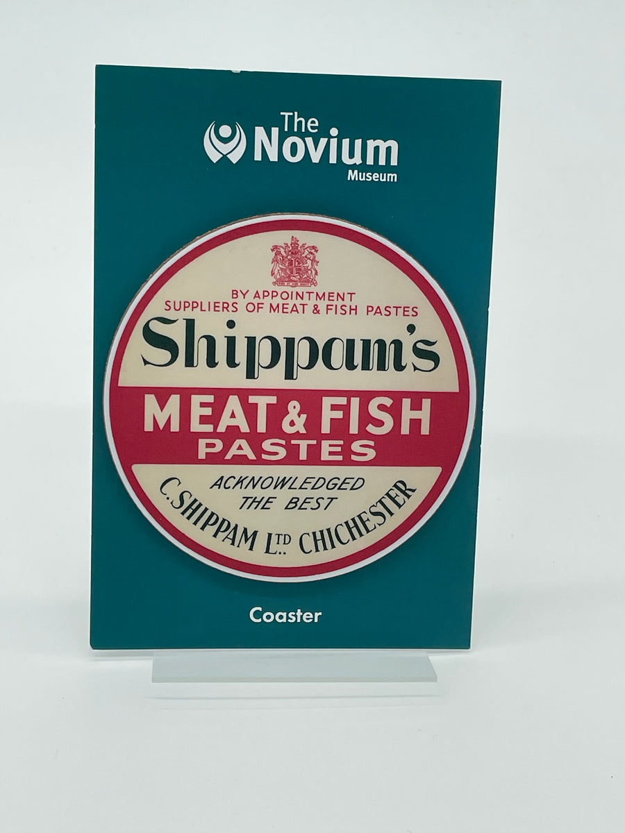 Coaster Shippam's Circular Label – The Novium Museum